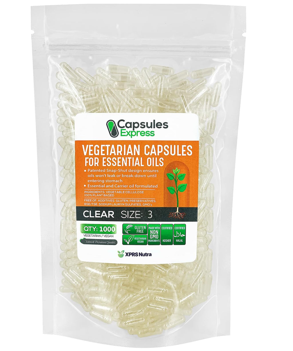 XPRS Nutra empty vegan capsules