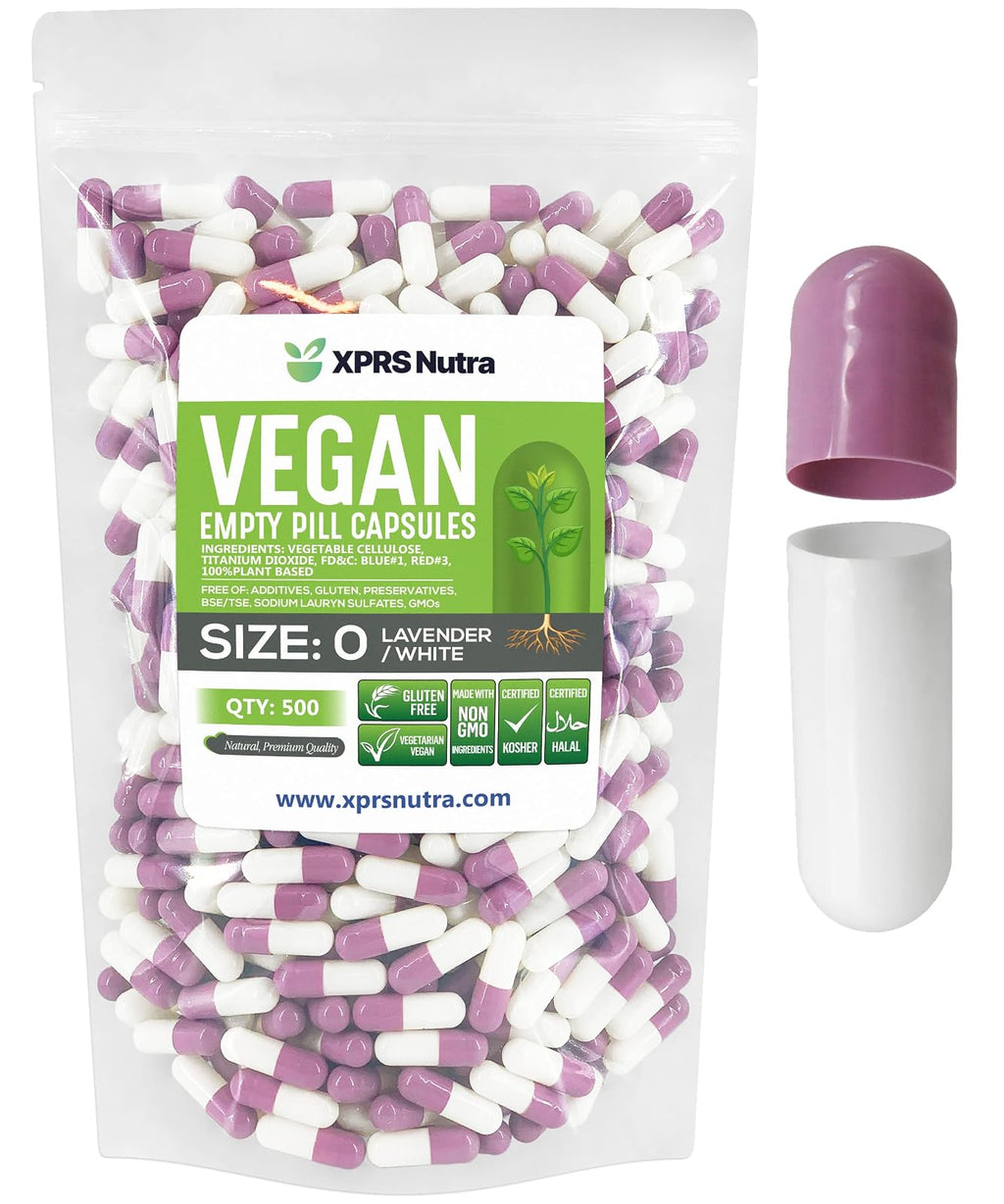 XPRS Nutra empty vegan capsules