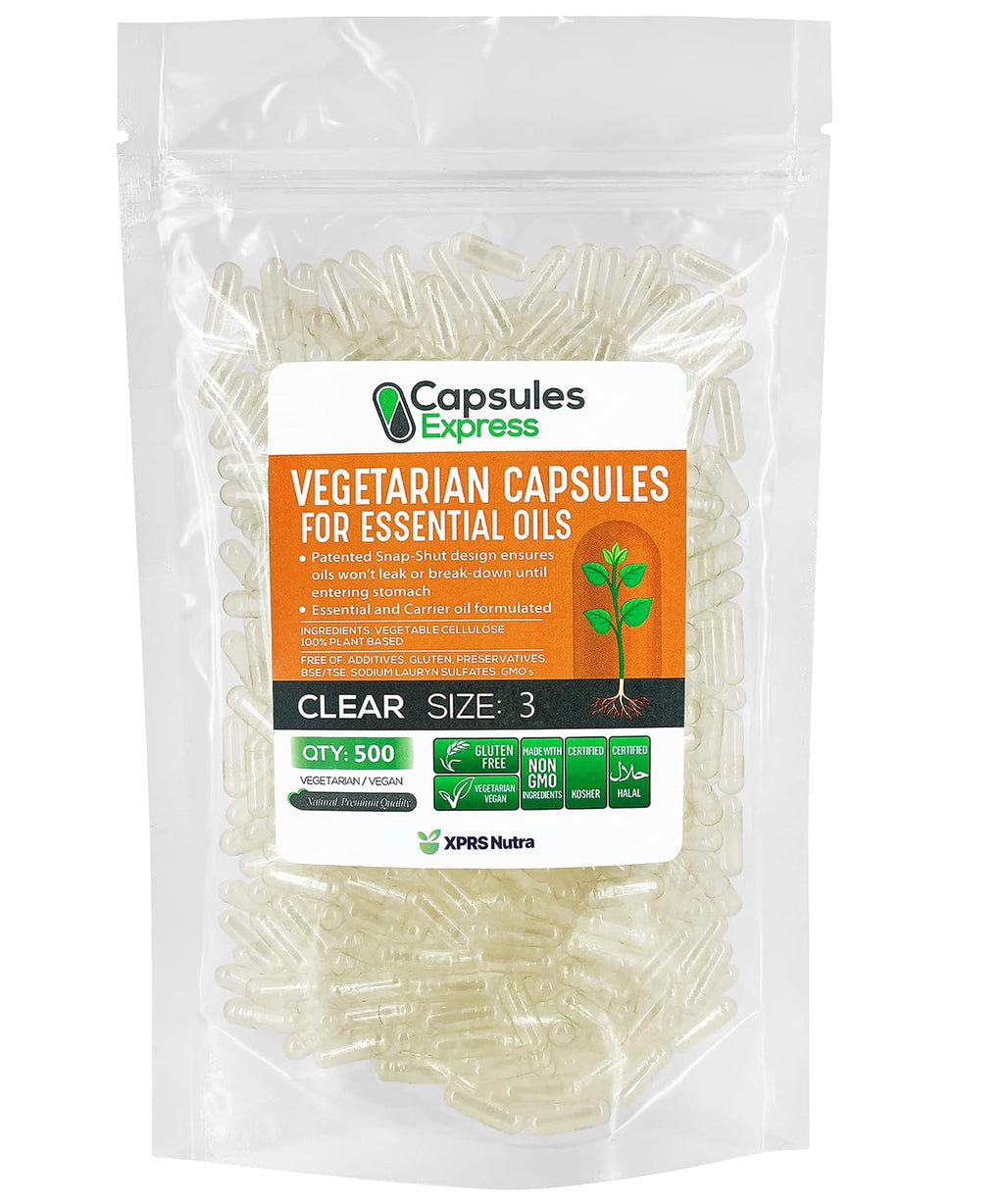 XPRS Nutra empty vegan capsules