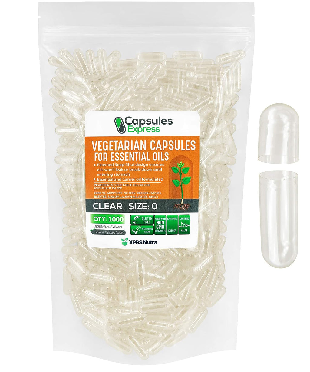 XPRS Nutra empty vegan capsules