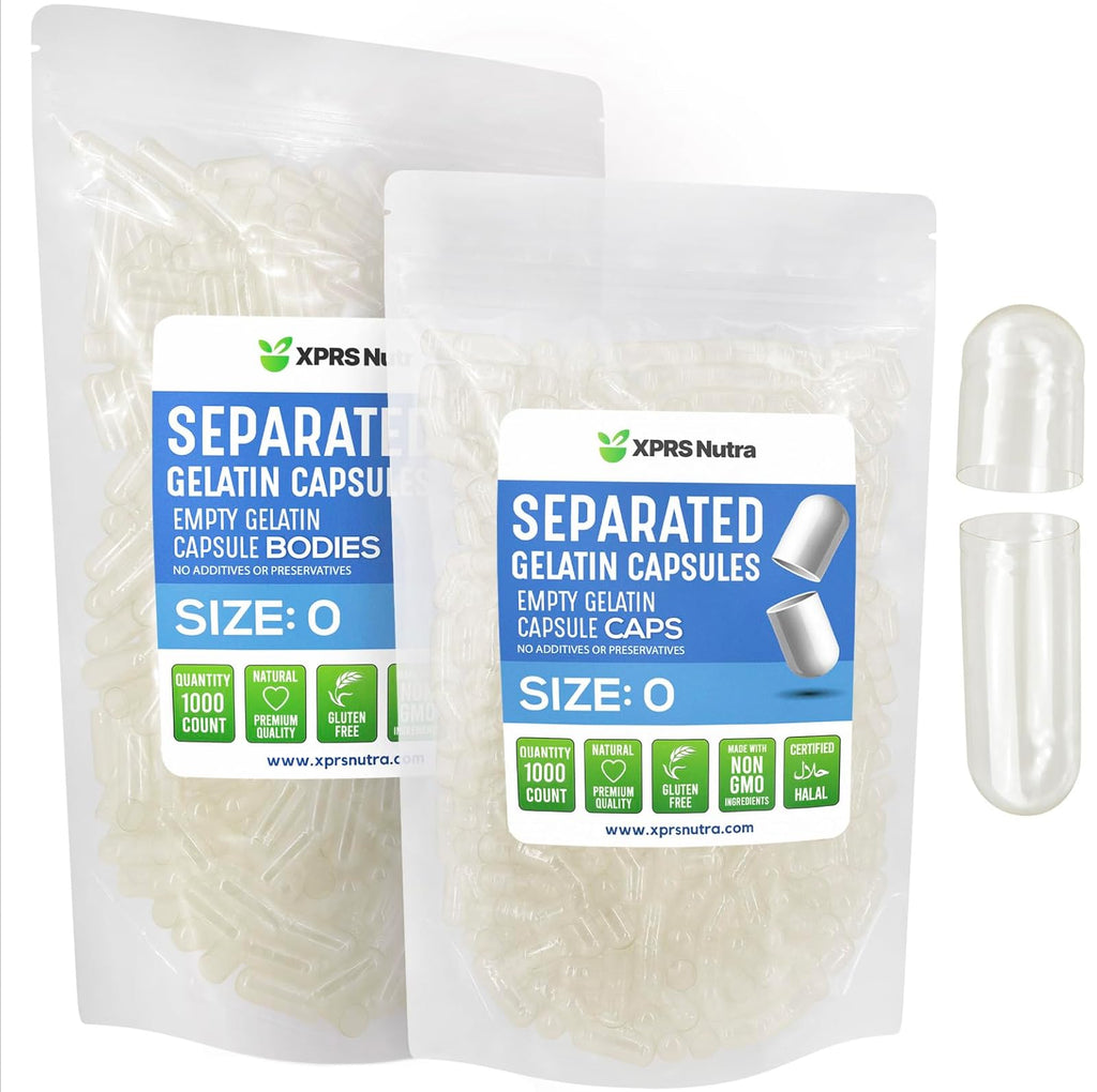 XPRS Nutra gelatin capsules for multivitamins