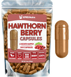 XPRS Nutra hawthorn berry capsules
