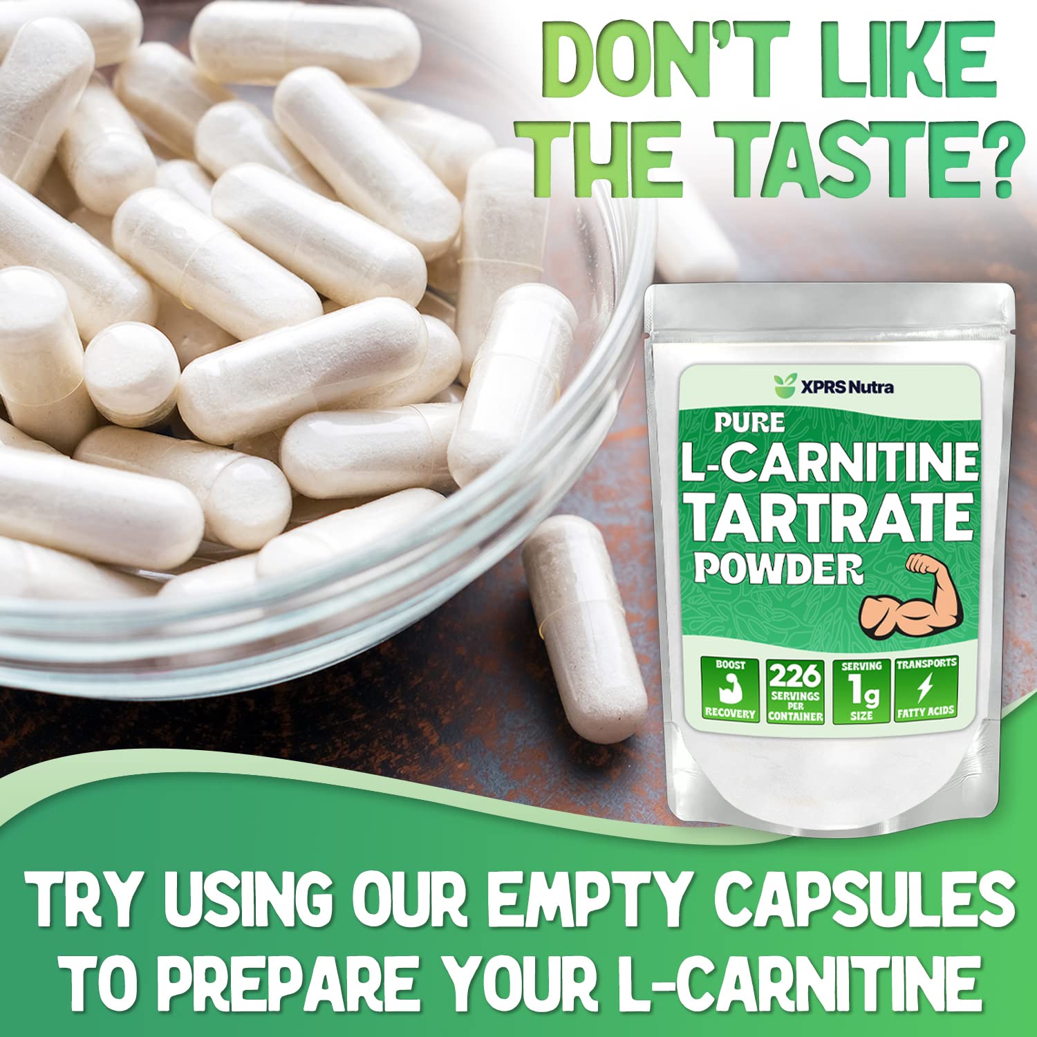 XPRS Nutra L-Carnitine for weight management