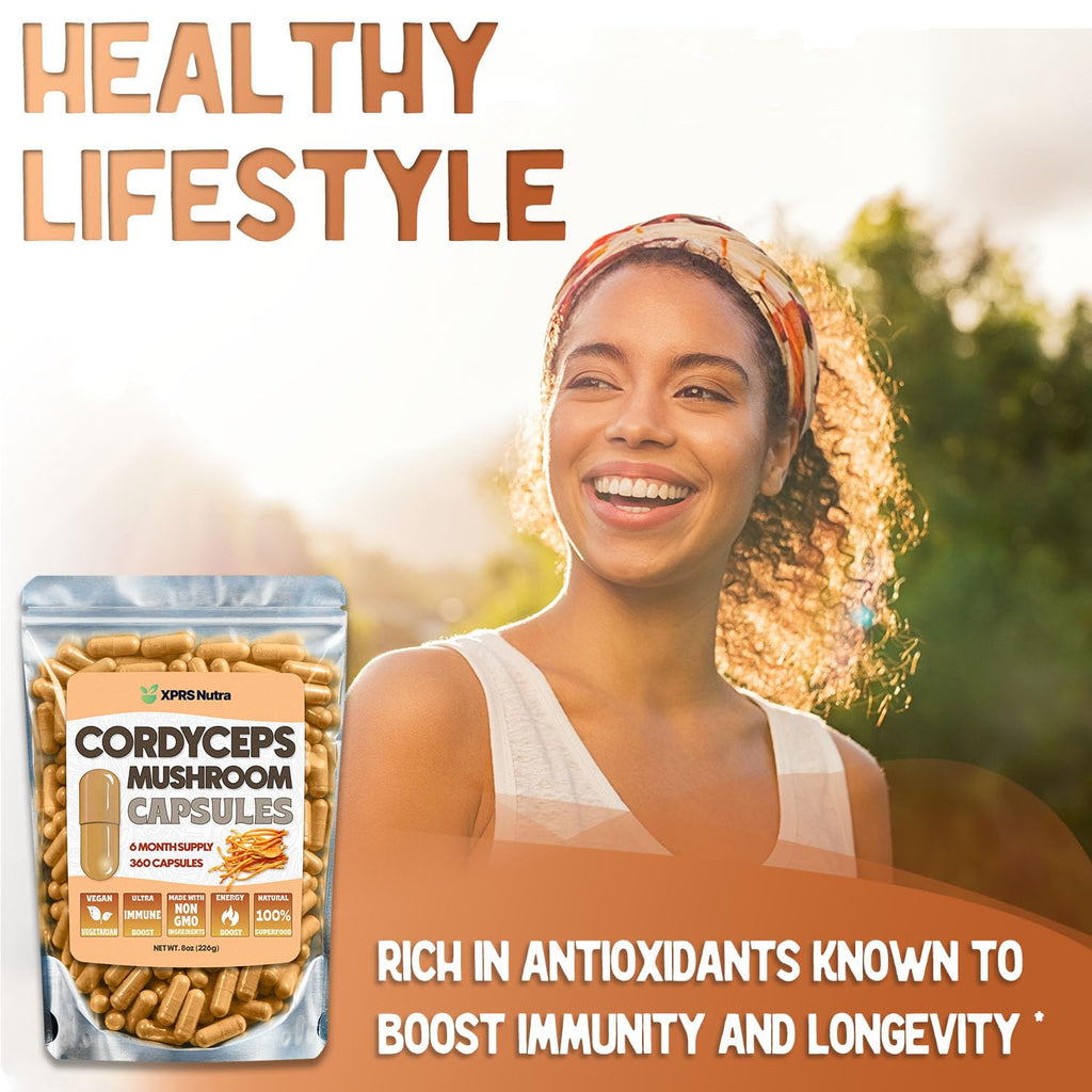 XPRS Nutra mushroom supplement benefits