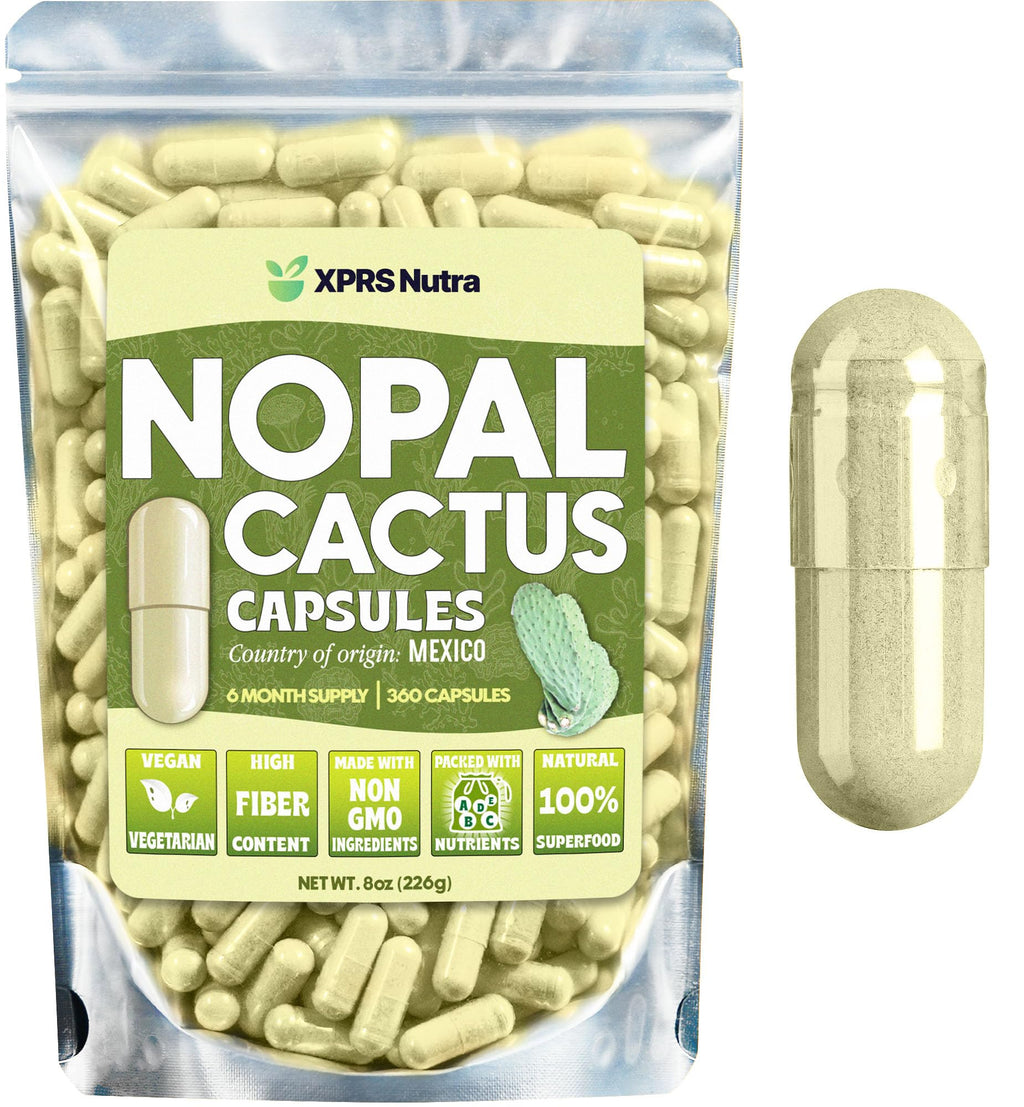 XPRS Nutra Nopal cactus capsules