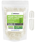 XPRS Nutra size 0 pullulan capsules