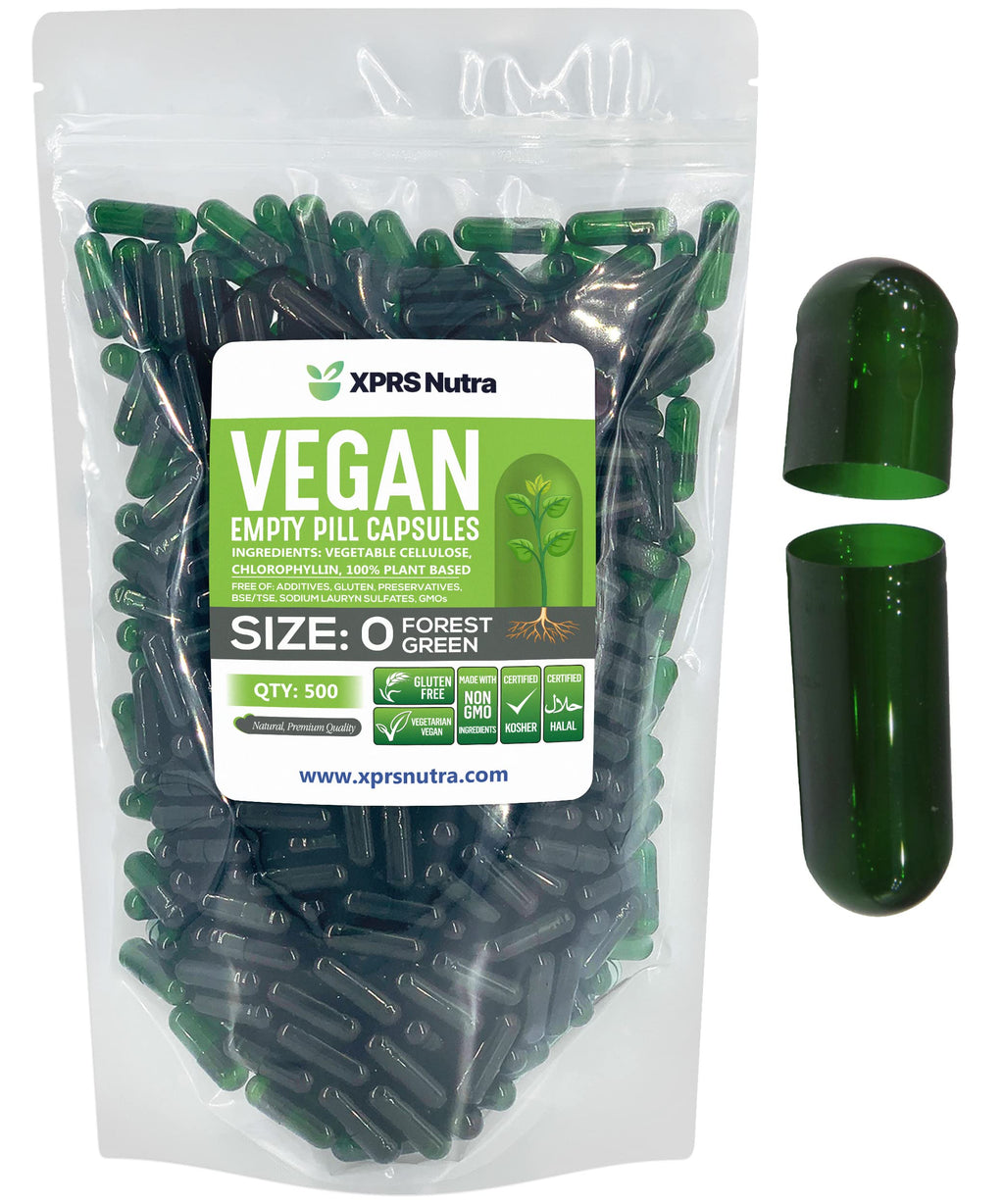 XPRS Nutra Size 0 vegan capsules
