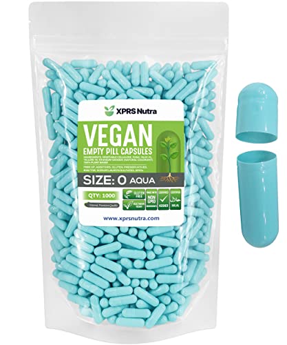XPRS Nutra size 0 vegan capsules