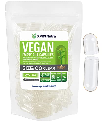 XPRS Nutra Size 00 vegan capsules