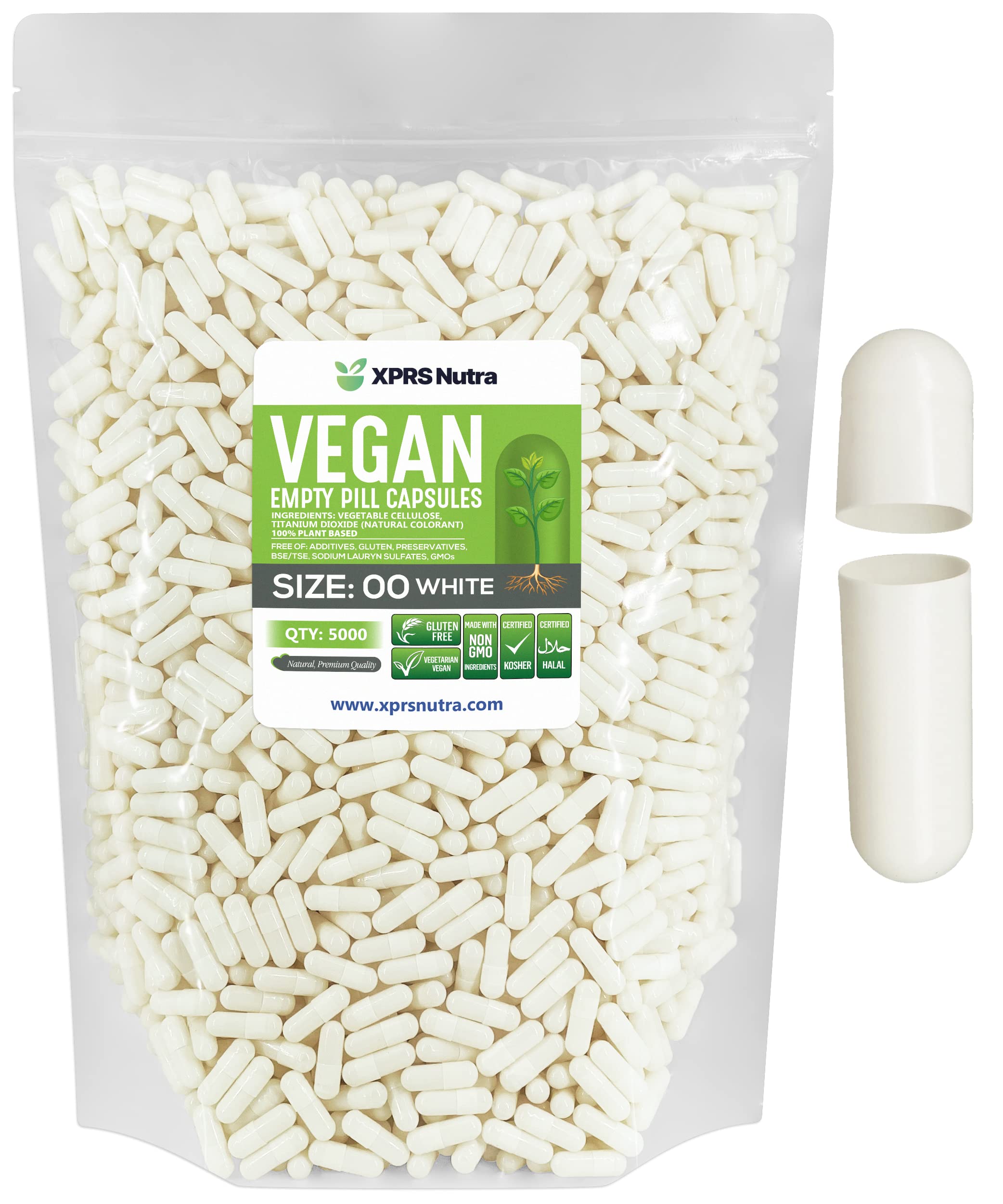 XPRS Nutra Size 00 vegan capsules