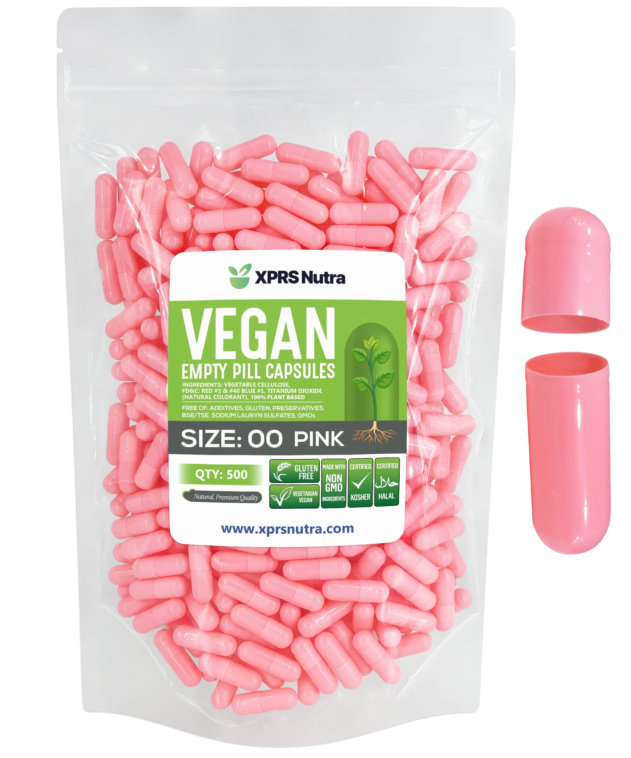 XPRS Nutra Size 00 vegan capsules
