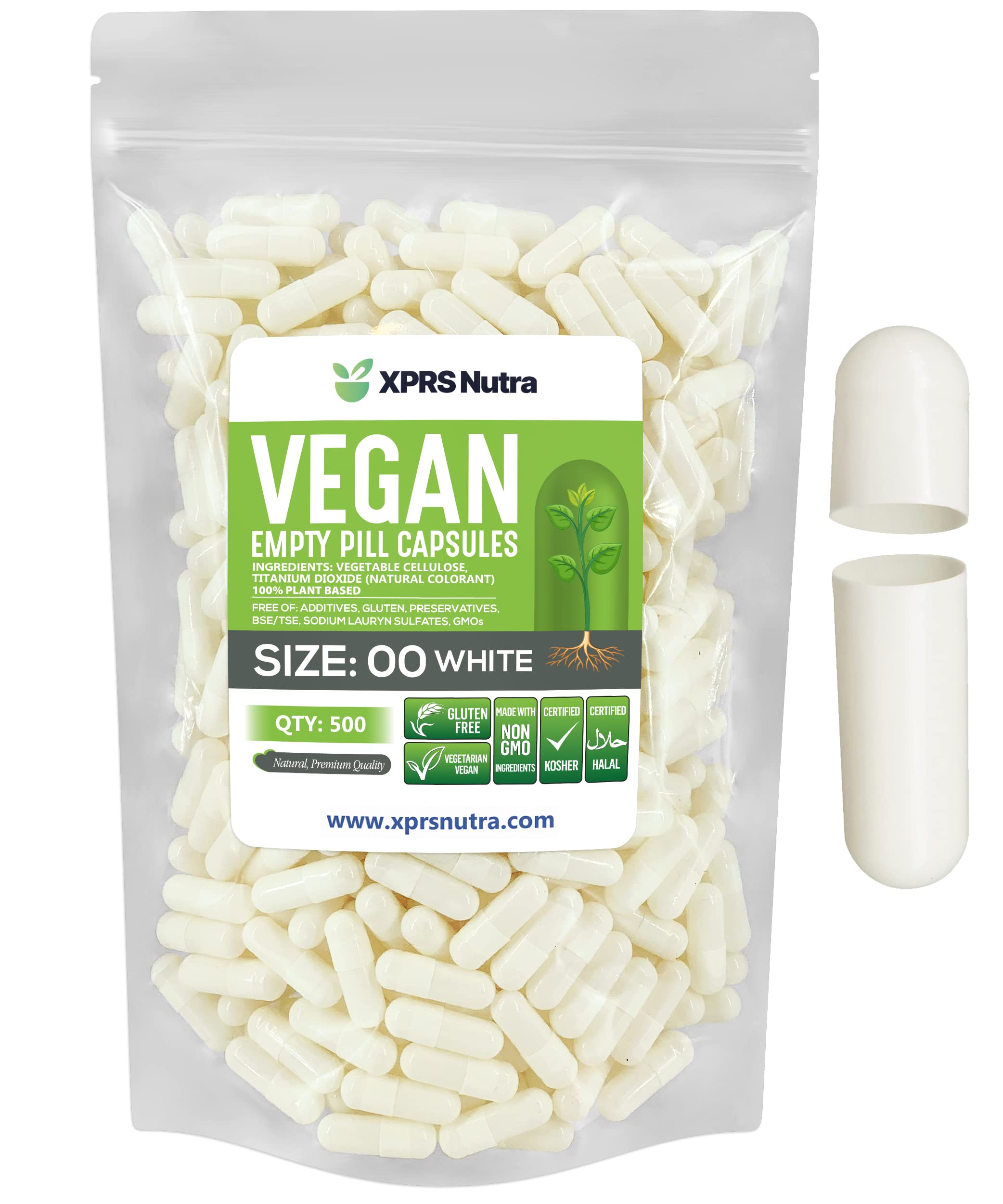 XPRS Nutra Size 00 vegan capsules