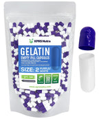 XPRS Nutra size 2 gelatin capsules