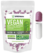 XPRS Nutra size 4 empty capsules