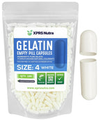 XPRS Nutra size 4 gelatin capsules