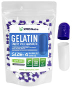 XPRS Nutra size 4 gelatin capsules