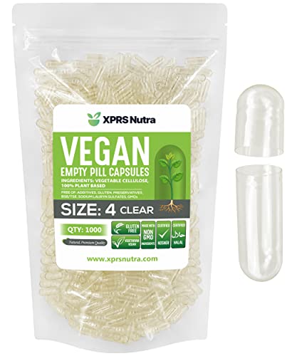 XPRS Nutra Size 4 vegan capsules