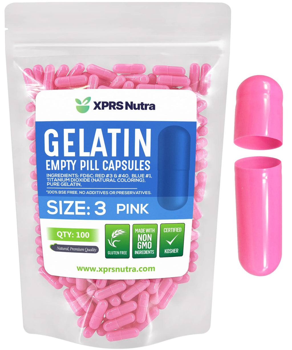XPRS Nutra Size empty capsules