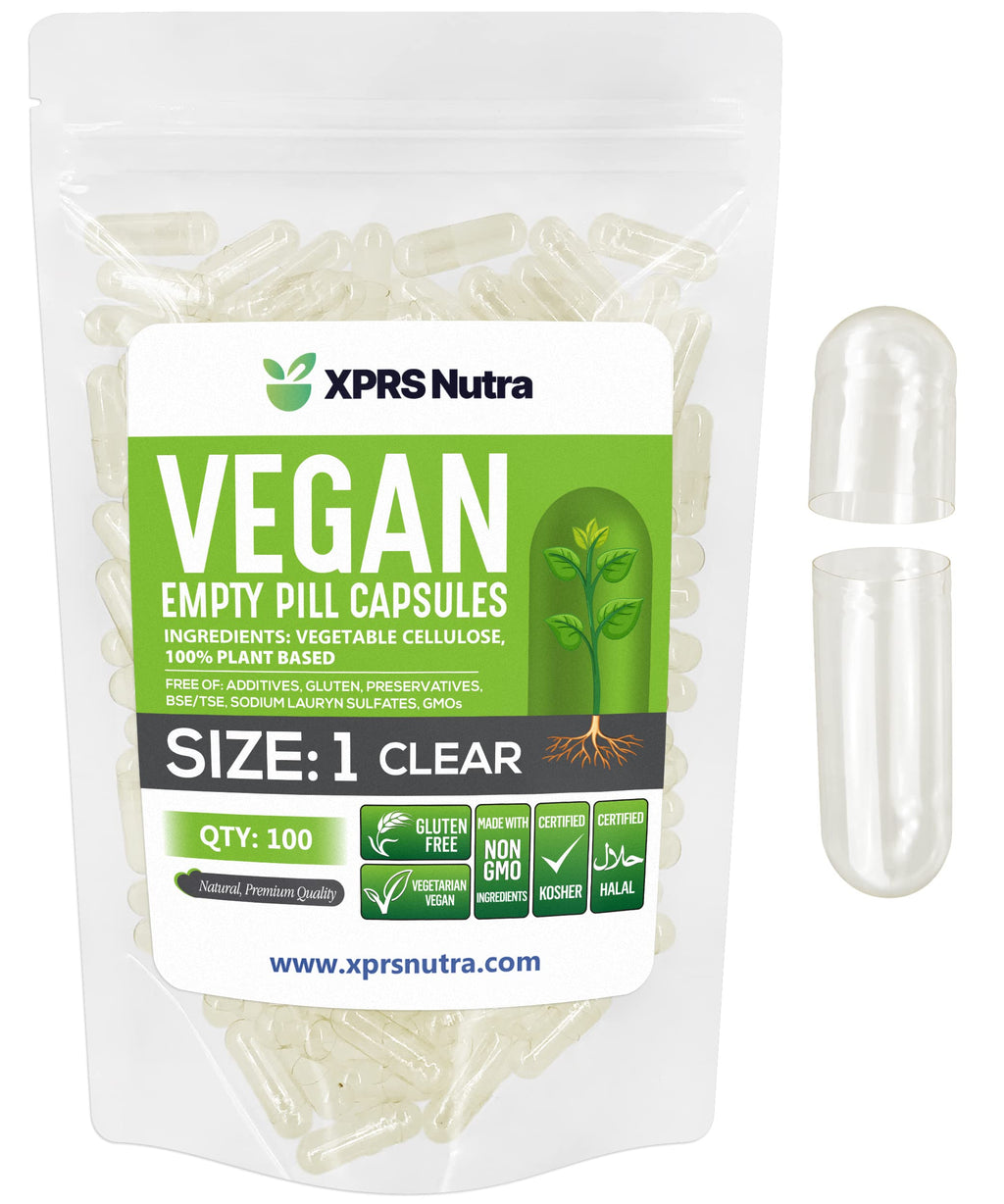 XPRS Nutra vegan capsules for supplements