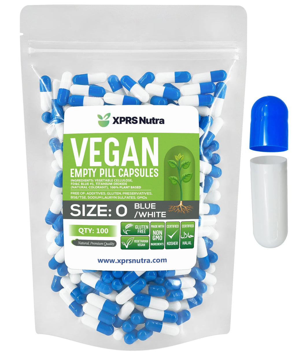 XPRS Nutra vegan capsules for supplements
