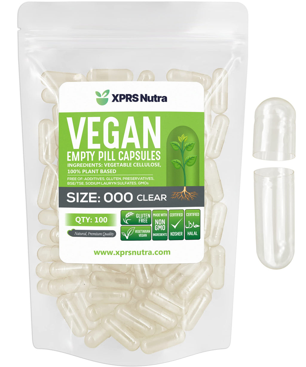 XPRS Nutra vegan capsules for supplements