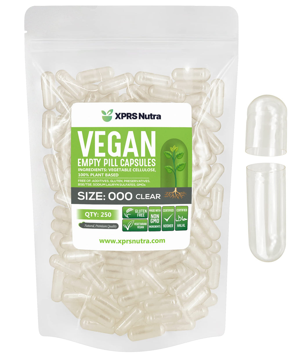 XPRS Nutra Vegan empty capsules