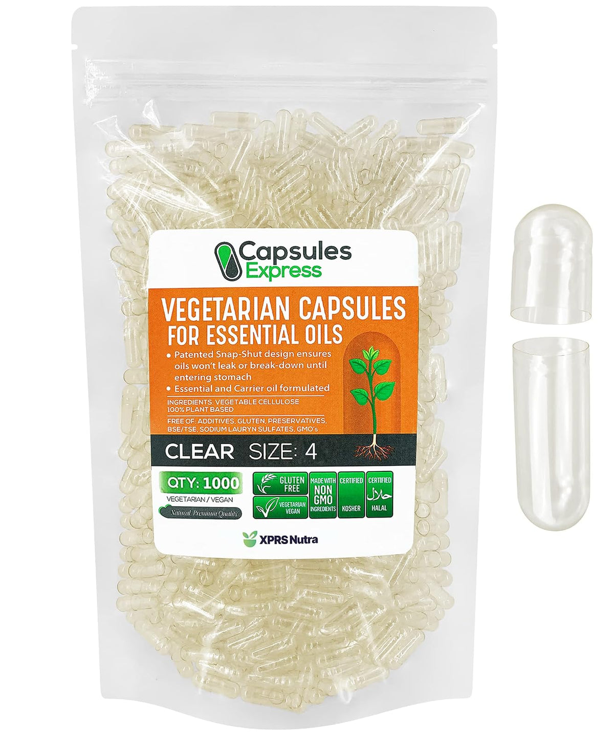 XPRS Nutra vegan multivitamins capsules