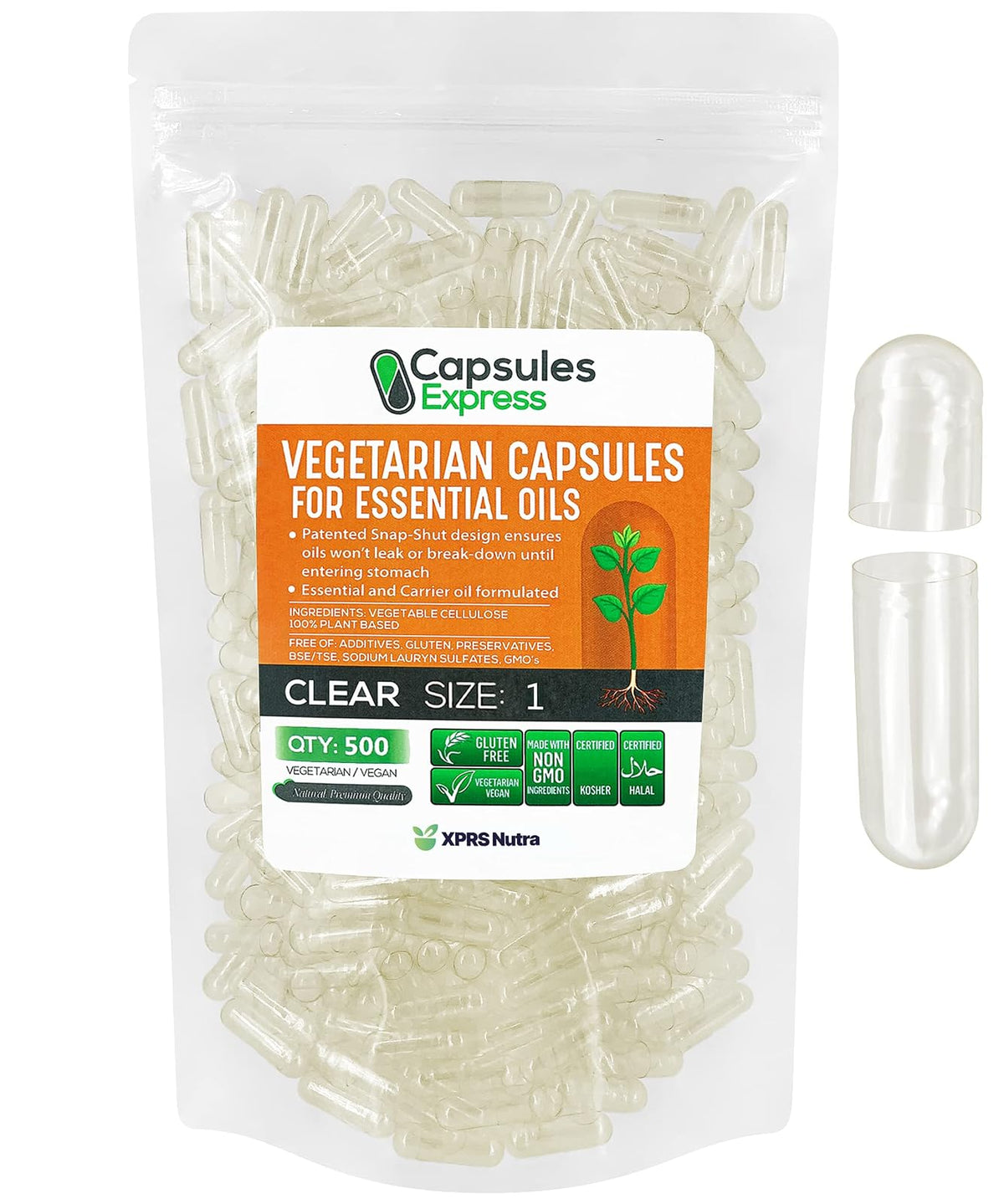 XPRS Nutra vegan multivitamins capsules