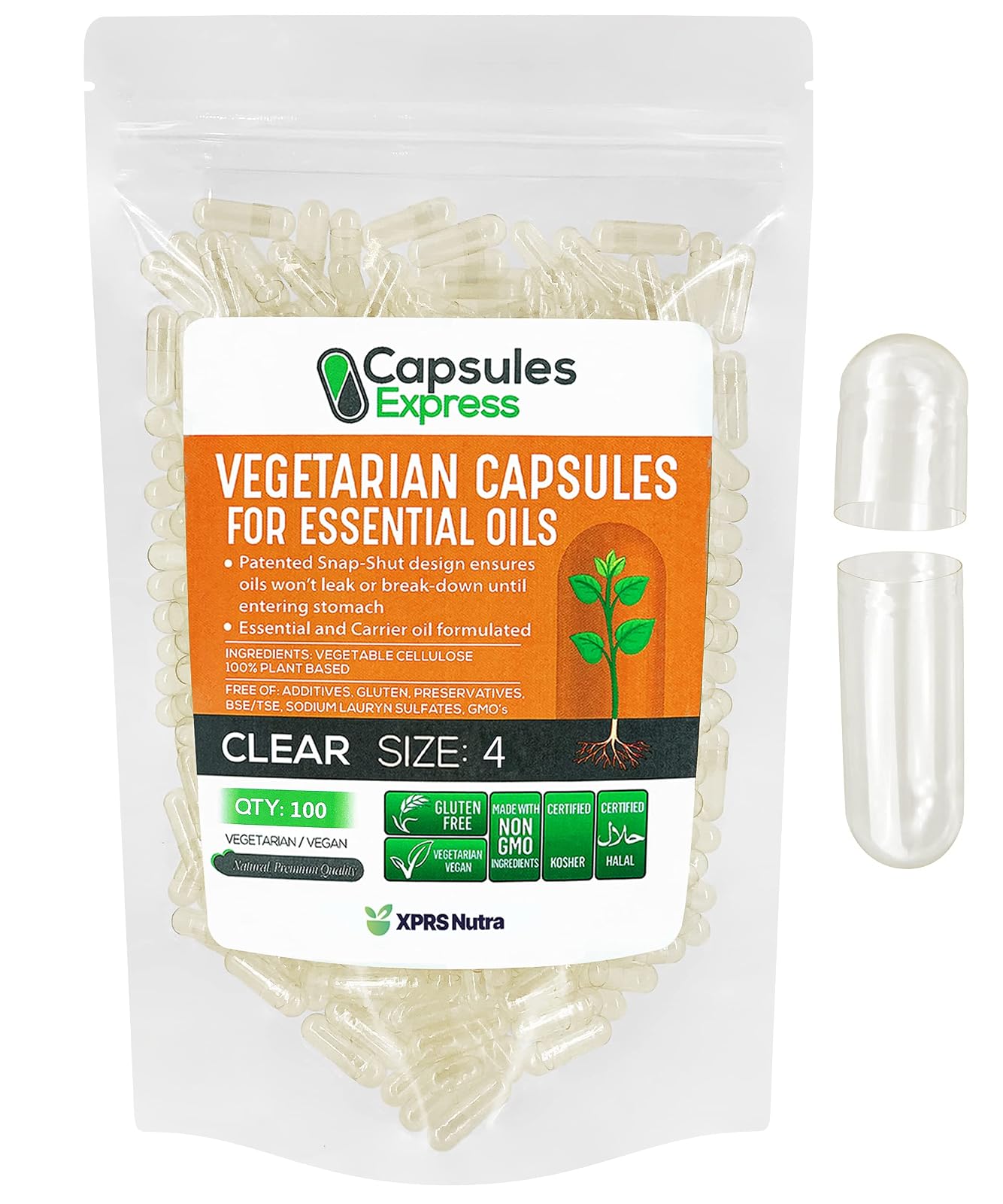 XPRS Nutra vegan multivitamins capsules