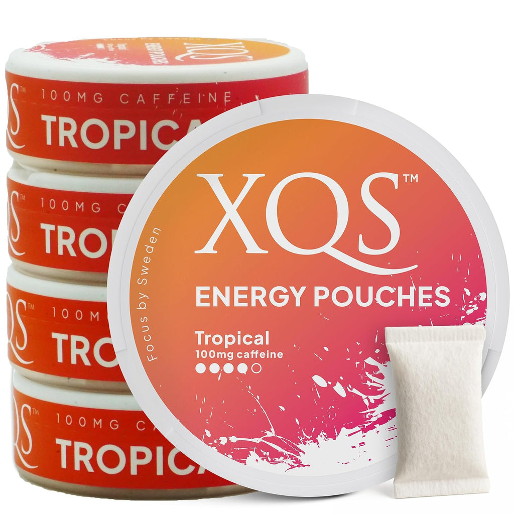 xqs caffeine pouches for energy boost