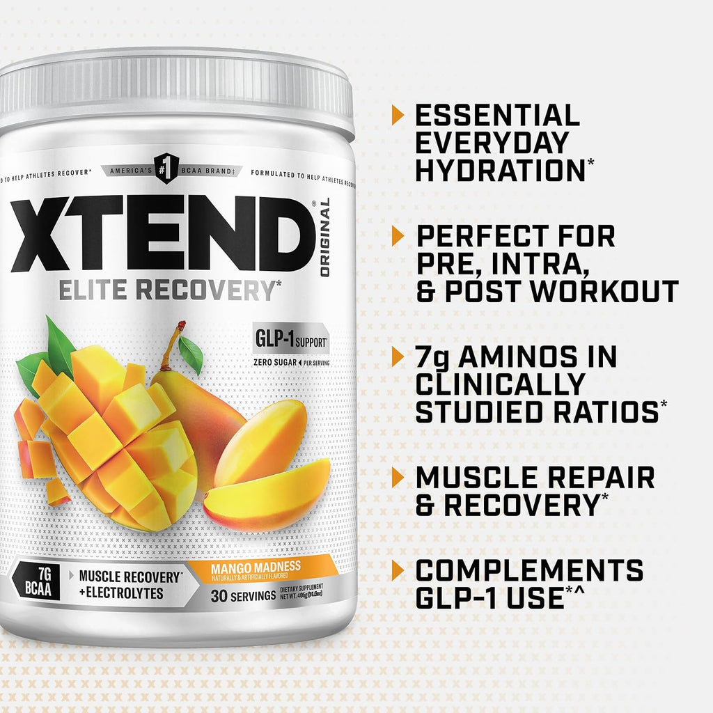 Xtend BCAA powder energy boost