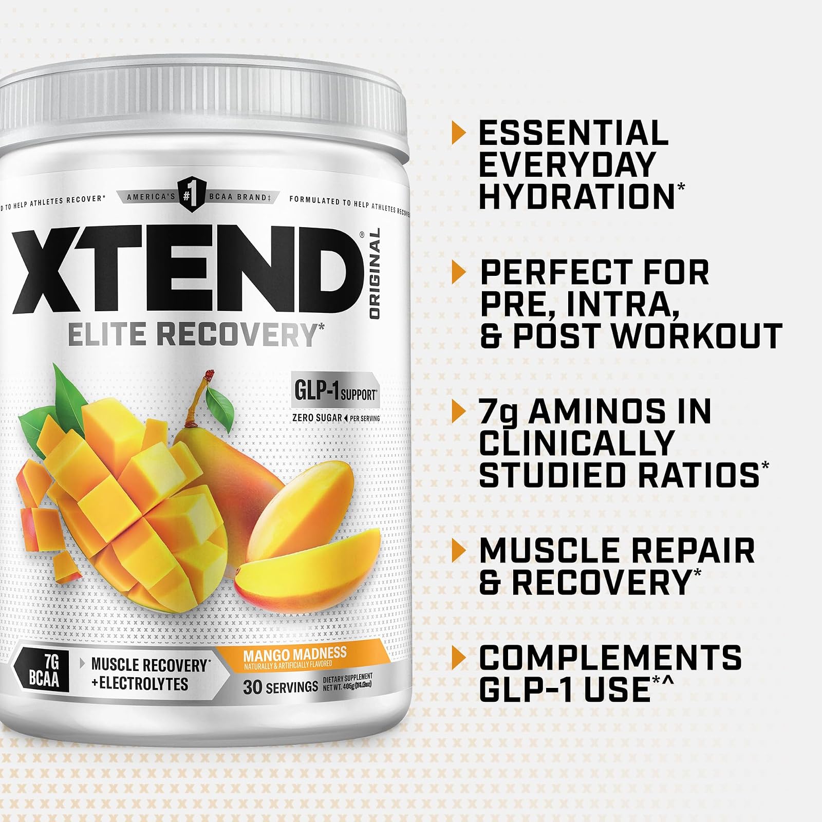 Xtend BCAA powder energy boost