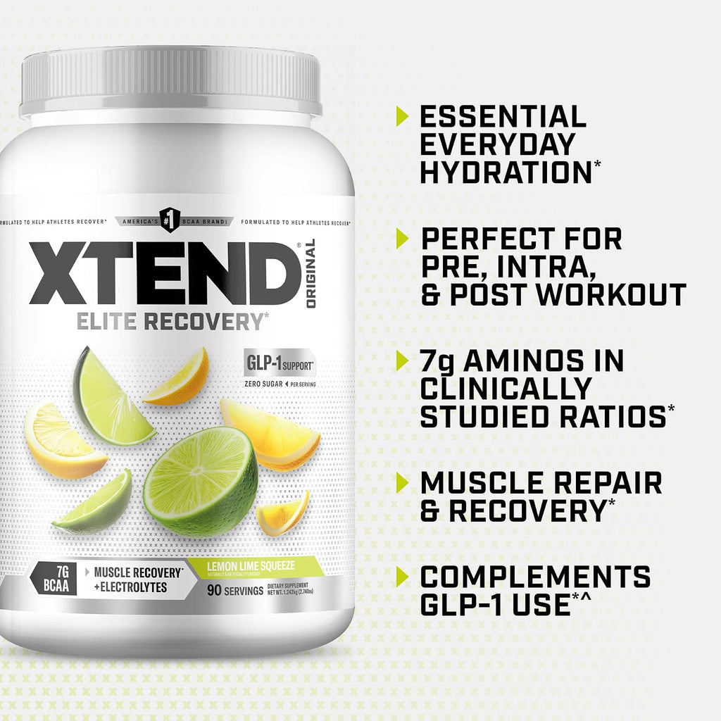 Xtend BCAA powder enhances workout performance