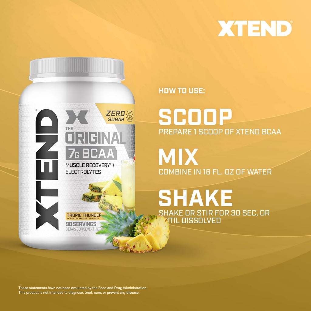 Xtend BCAA powder for hydration support