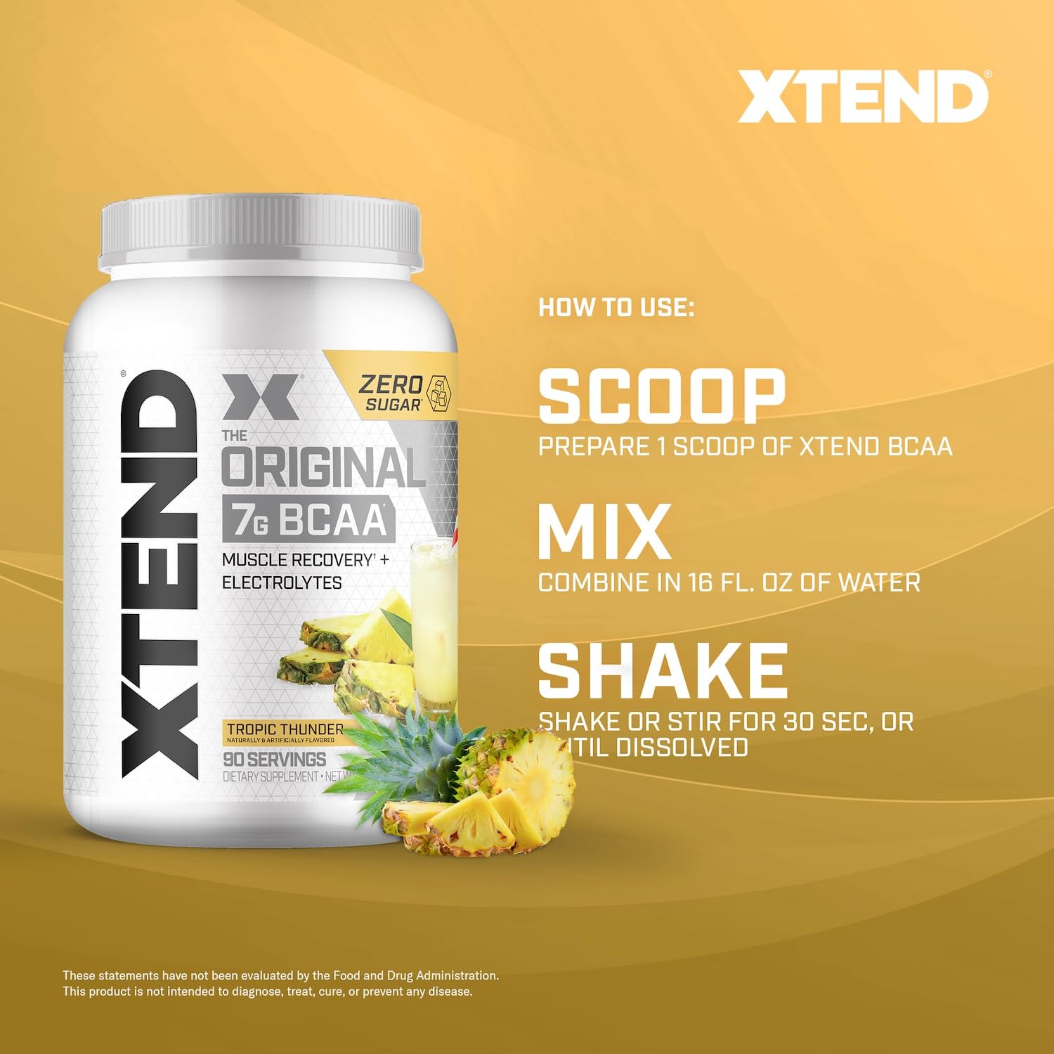 Xtend BCAA powder for hydration support