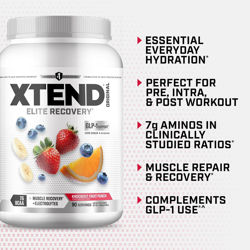 Xtend BCAA powder for workout performance