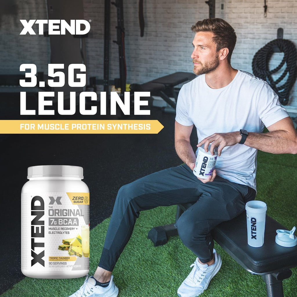 Xtend BCAA powder with tropical flavour