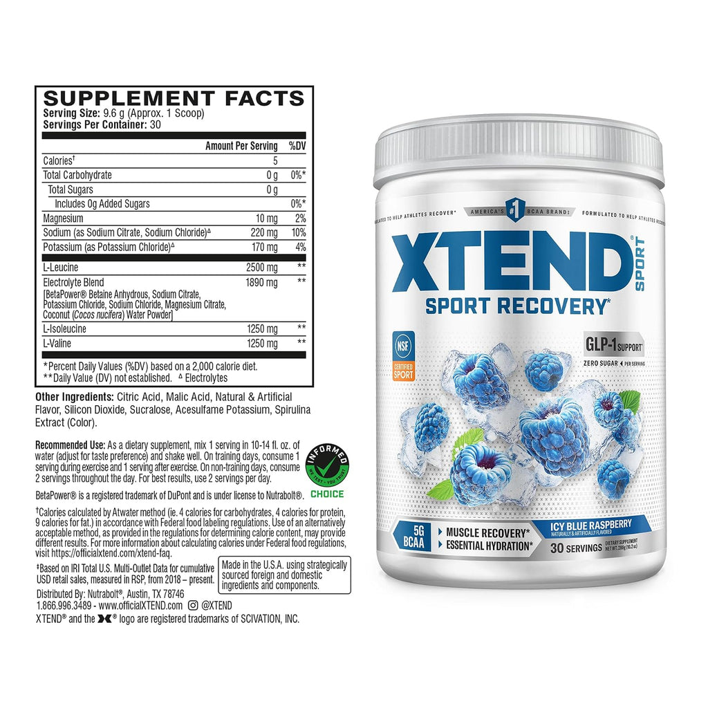 XTEND sport amino acids supplement