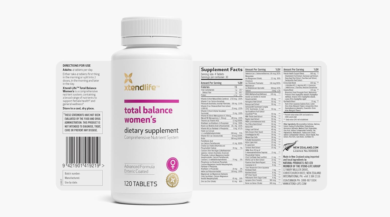 Xtendlife multivitamin for overall wellness