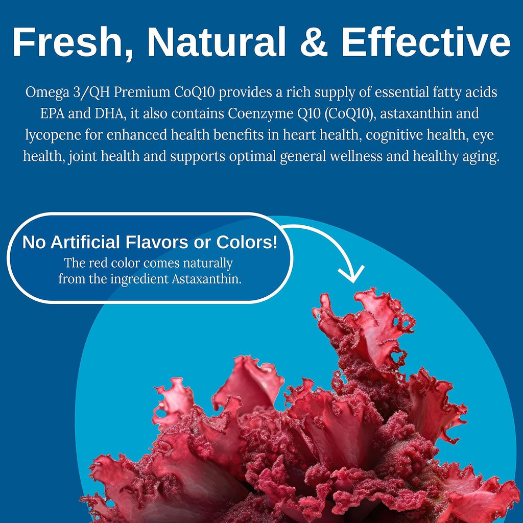 Xtendlife omega-3 coq10 for brain function