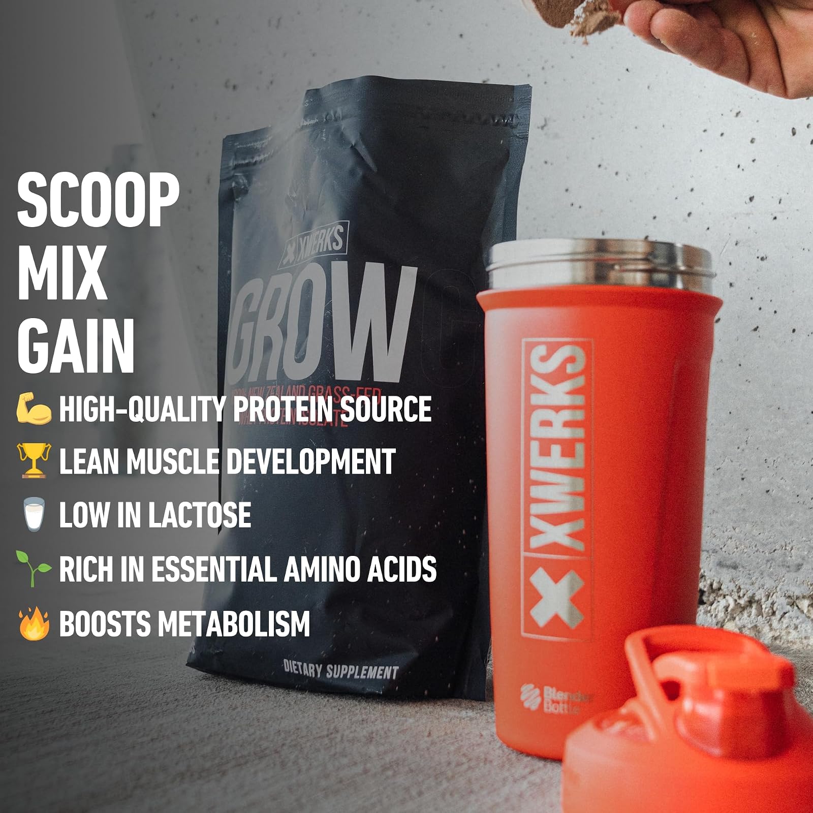 Xwerks protein powder for recovery
