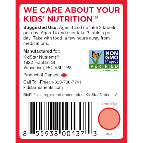 Xylitol enriched iron for children