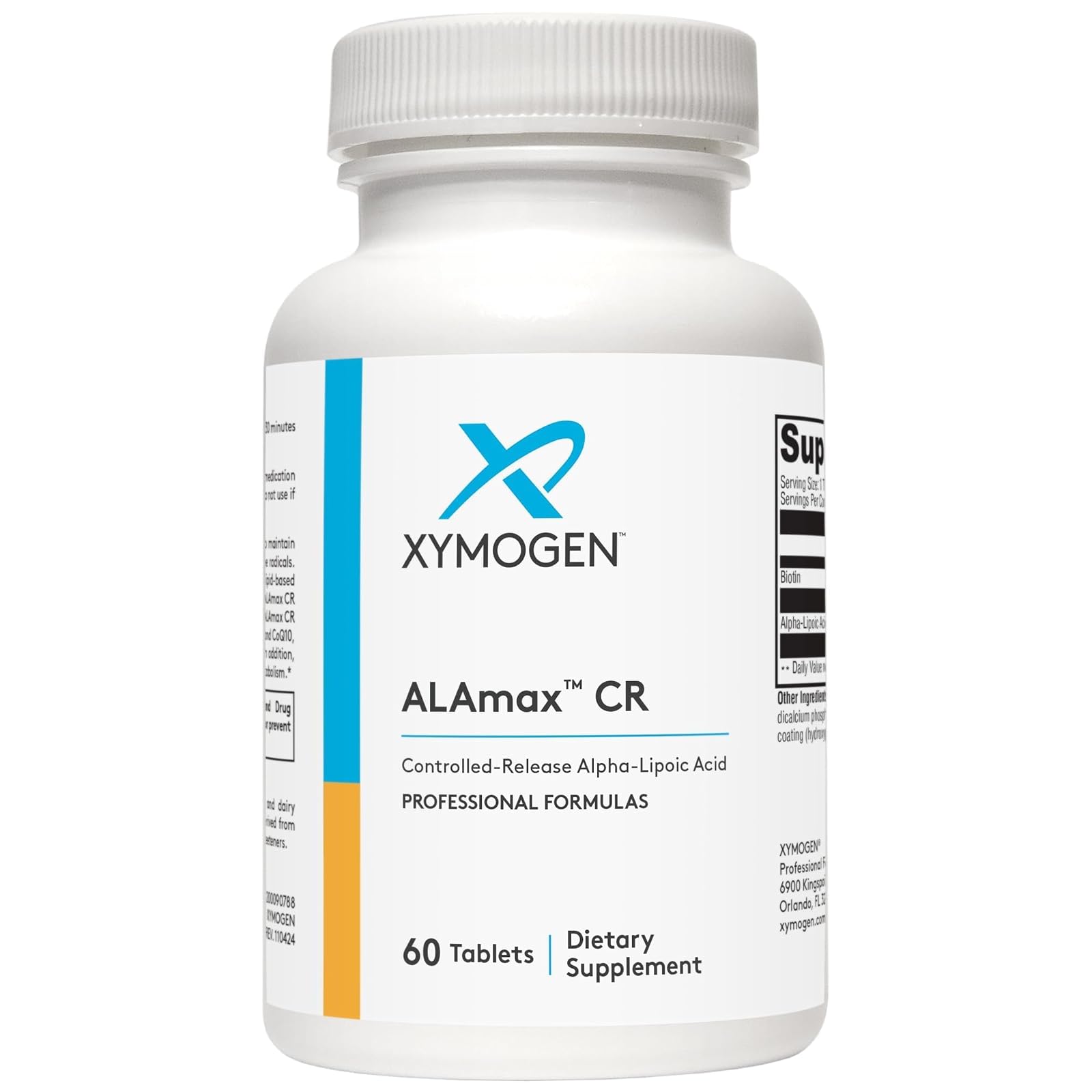 XYMOGEN ALAmax CR alpha lipoic acid supplement