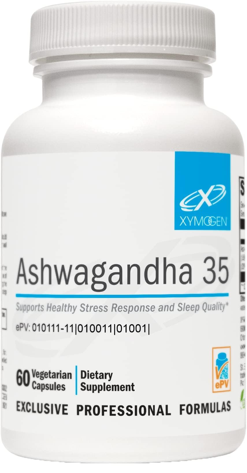 XYMOGEN Ashwagandha stress relief capsules