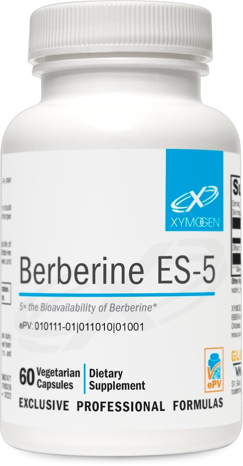 XYMOGEN Berberine ES-5 multivitamins