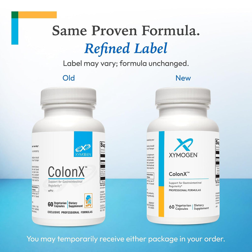 XYMOGEN ColonX detox herbal capsules