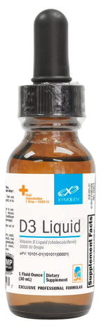 XYMOGEN D3 Liquid vitamin D supplement