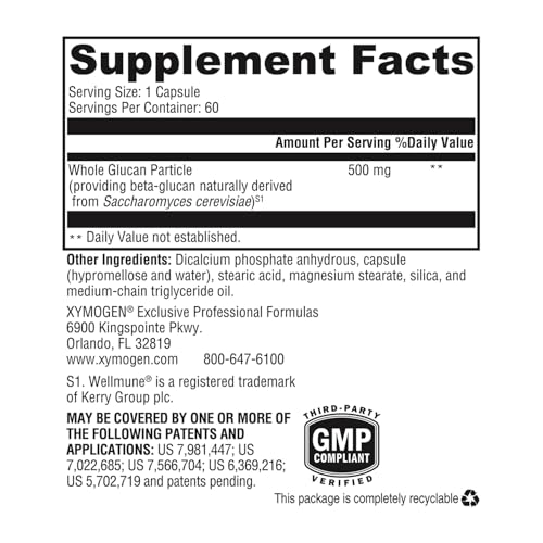 XYMOGEN ImmunotiX 500 enhance wellness