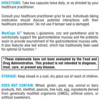 XYMOGEN MedCaps GI daily wellness supplement