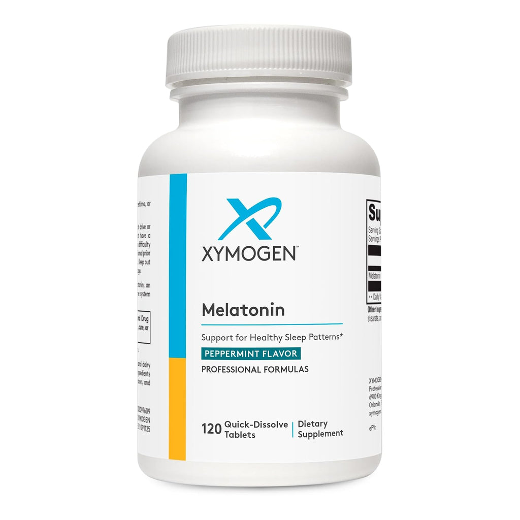 XYMOGEN melatonin tablets for sleep